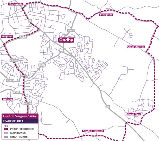 Practice Boundary – Welcome to The Central Surgery