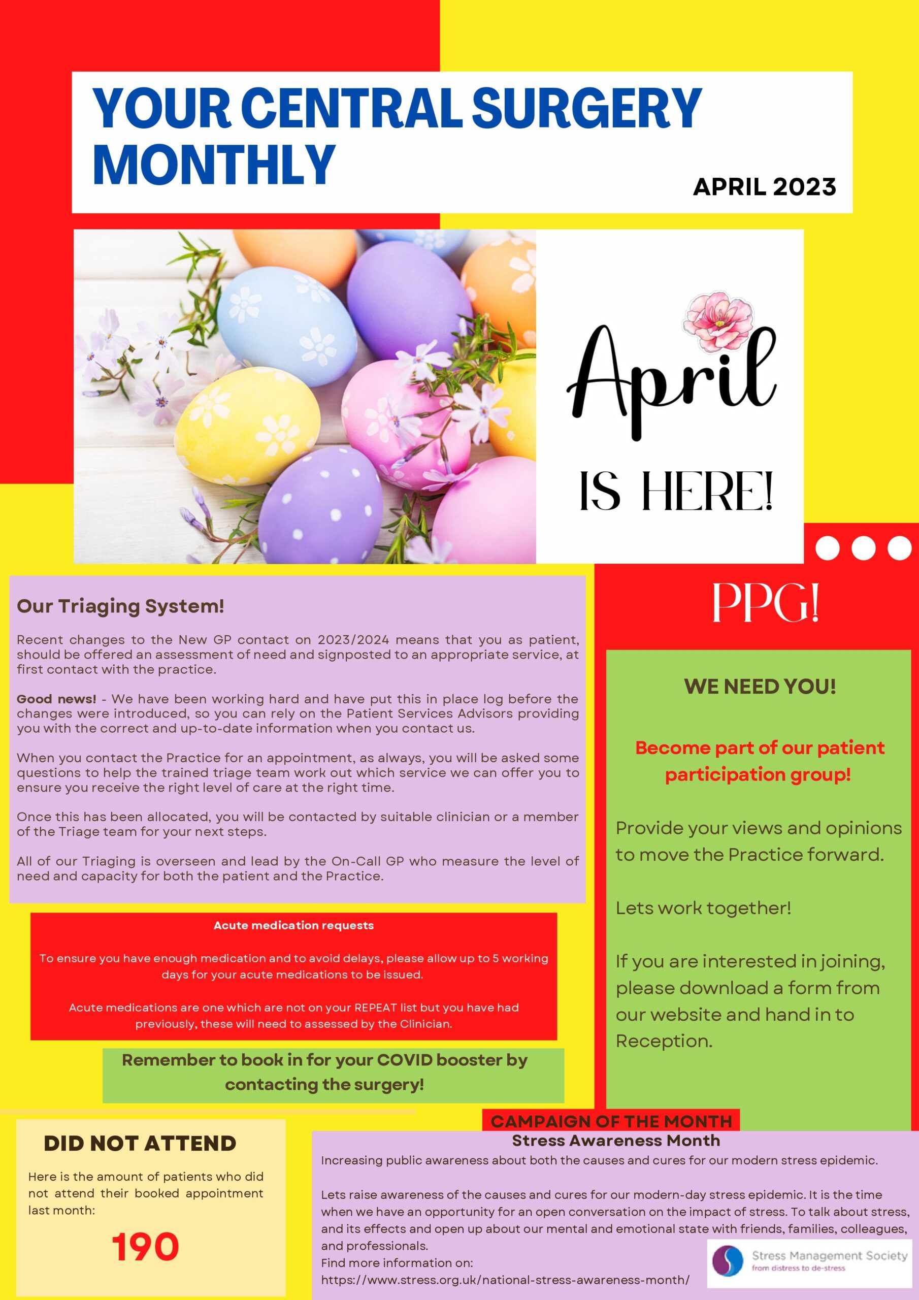 April 2023 Newsletter – The Central Surgery